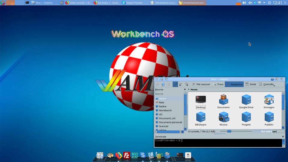 Linux-Distribution mit Amiga-Optik: Workbench OS – Amigaland