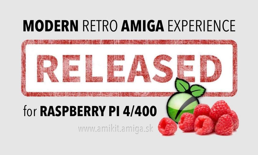 Raspberry Pi 4/400 Edition von AmiKit XE veröffentlicht – Amigaland