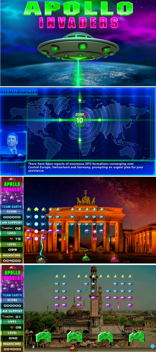 Apollo-Computer-Ankündigung: Invaders ab nächsten Monat erhältlich ...