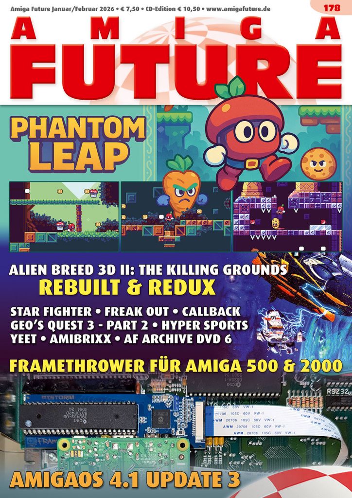 Amiga Future Ausgabe 178 erschienen – Amigaland